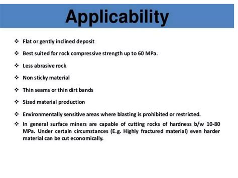 The Continuous Surface Miner Pptx