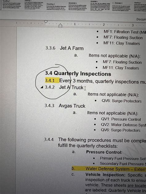 Cannot Remove Highlighted Heading Rword