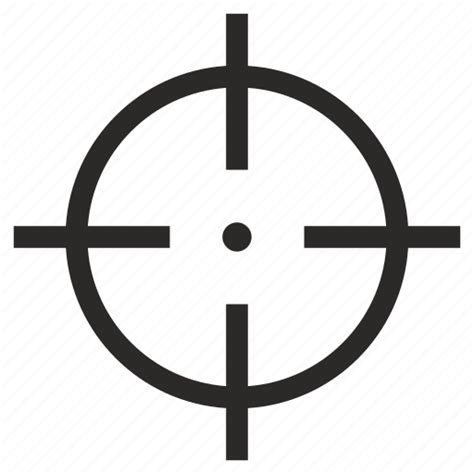Aim Kill Target Terror Terrorism Icon