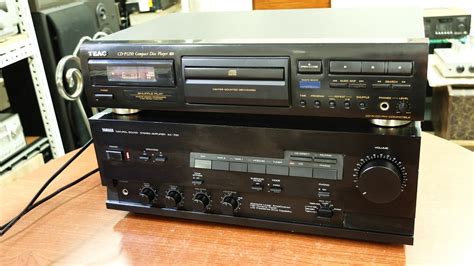 소리전자 야마하 인티앰프 티악 시디피