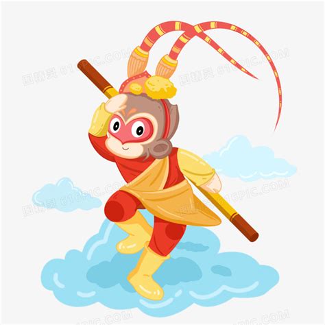 手绘孙悟空免抠元素图片免费下载png素材编号z7ri5pd7e图精灵