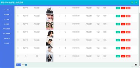 附源码 Javassm计算机毕业设计基于ssm学生网上请假系统qzueq源码程序数据库部署qzyui Csdn博客