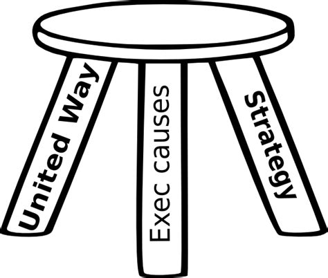 Three Legged Stool Clip Art N21 Free Image Download