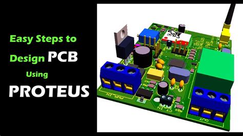 How To Design PCB Layout Using Proteus In Few Minutes Easy Steps To