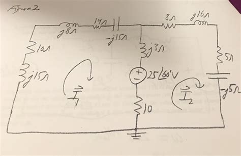 Solved Write The Matrix Equations For The Loop Currents And
