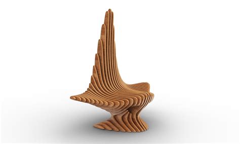 Design Parametric Leaf Chair 3d Turbosquid 1507704