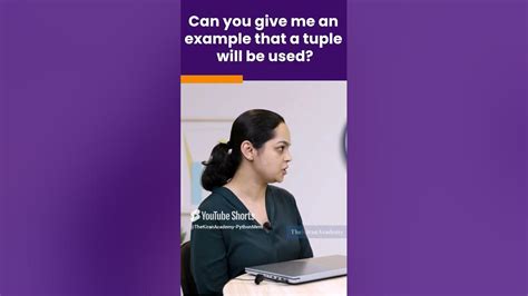 What Is Tuple And Its Example Python Interview Question Shorts