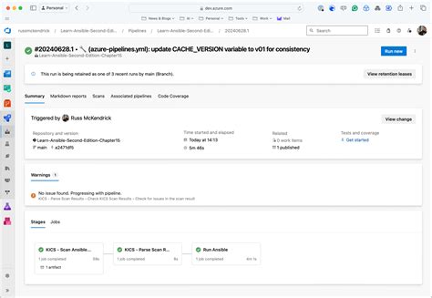 Azure DevOps Ansible Pipeline Boosting Efficiency With Caching
