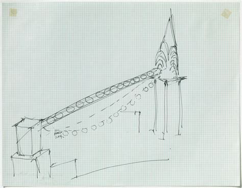 Sky Hook Study For A Balloon Building 1978 Gordon Matta Clark