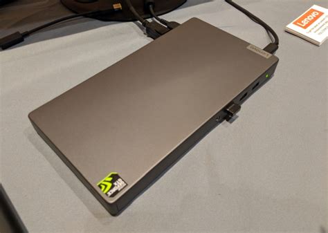 Lenovo Thunderbolt 3 Graphics Dock Costs As Much As A Gpu But Features A Thunderbolt 3 Port And