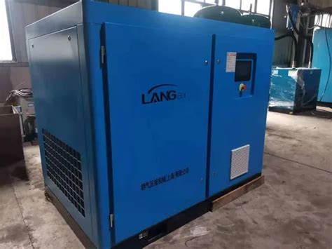 High Efficiency Oil Water Lubricated Screw Air Compressor Suitable For The Clean Air Industry