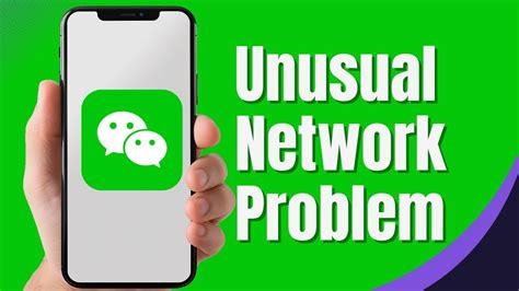 How To Fix WeChat App Unusual Network Problem YouTube