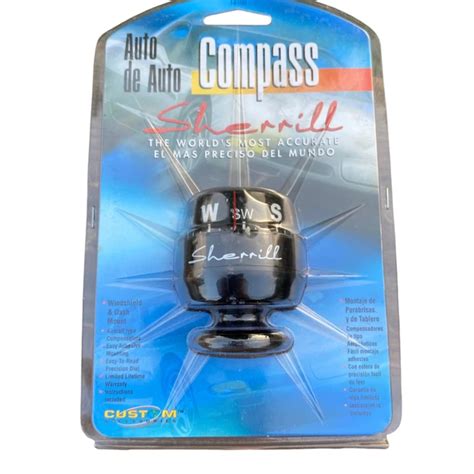 Custom Accessories Sherrill Auto Compass Model 18106 1997 2145 Picclick Ca
