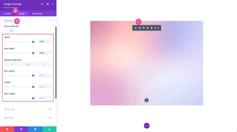 Using Divi Sizing Options Elegant Themes Documentation
