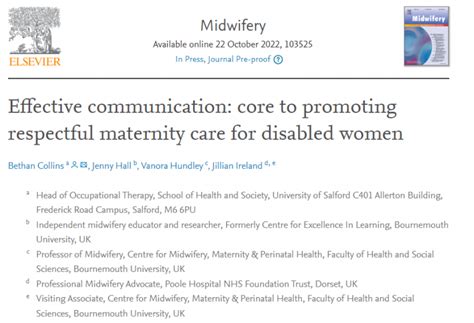 BU Research Blog New BU Midwifery Paper Published This Week