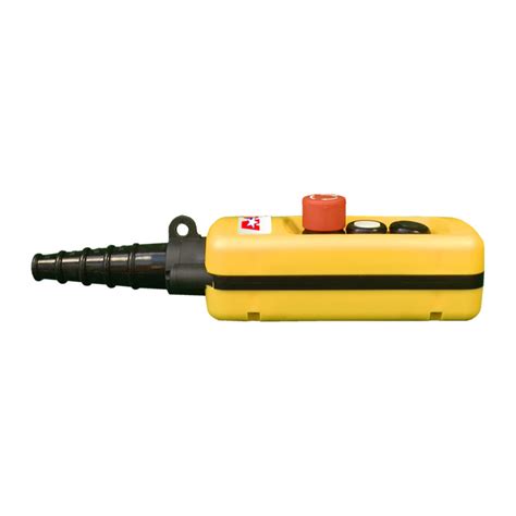 T XAC A9414 Booted Push Button ACI HOIST