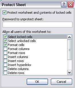 Excel Protect Color Editing On The Cells Does Somebody Knows How To Do It Software