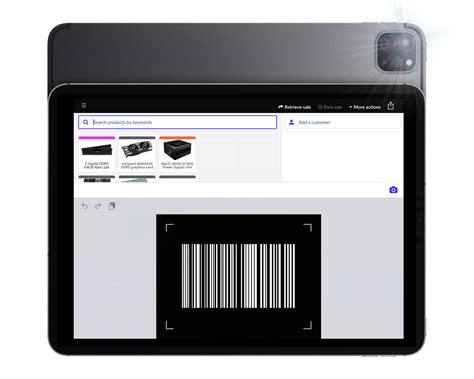 How To Use The Built In Ipad Camera As A Barcode Scanner In The Retail