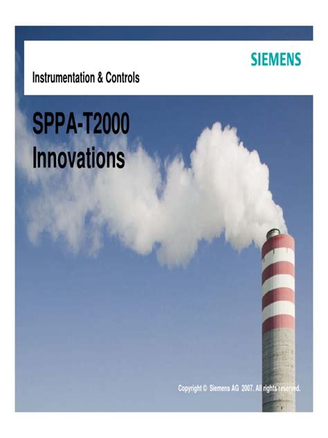 Sppa T2000 With Ap Based On Simatic S7 Pdf Instrumentation Data Transmission