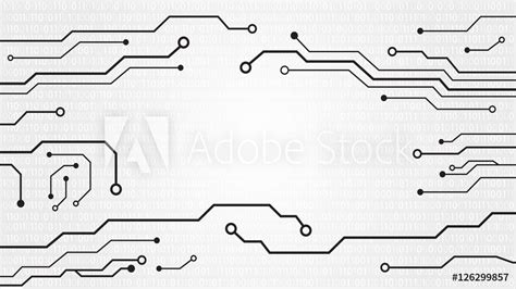 Circuit Board Background Vector At Vectorified Com Collection Of Circuit Board Background