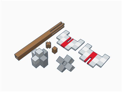 Minecraft Arrow By Ocelotzlasu Download Free Stl Model