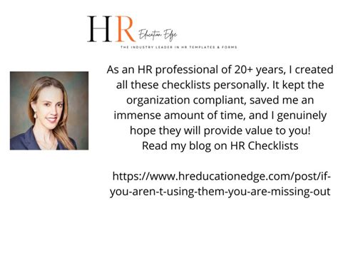 HR Checklist Templates Employee Onboarding Hiring Etsy