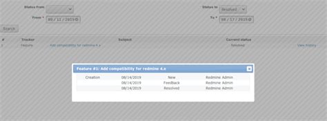 Issue Status History Plugins Redmine