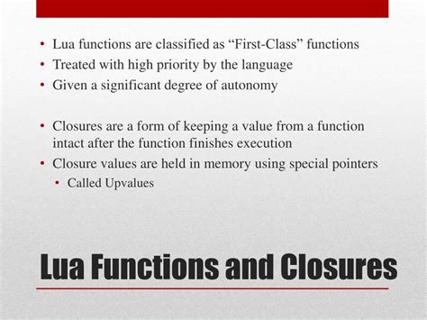 Ppt Lua Rust And D Powerpoint Presentation Free Download Id2608848