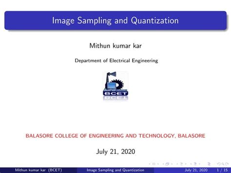 Image Sampling And Quantization Pdf