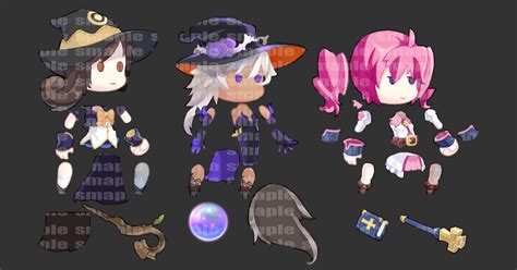 2d Sd Characters For Animation Pack V 7 2d Characters Unity Asset Store