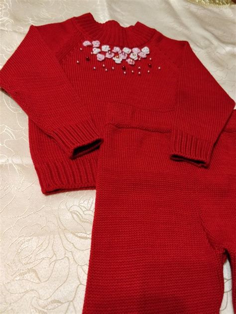 Костюм для девочки Костюм Девочка Детское вязание