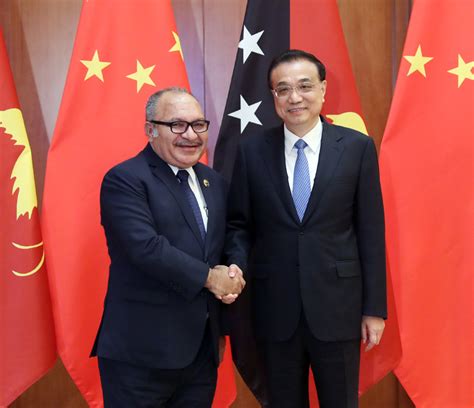 李克强会见巴布亚新几内亚总理奥尼尔 图片新闻 中国政府网