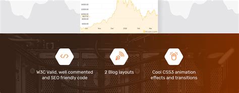 Blockchain Technology Efficient Blockchain Project Multipage Html