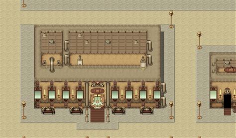 RPG Maker MZ Game Map Steampunk City By DownSyndicate