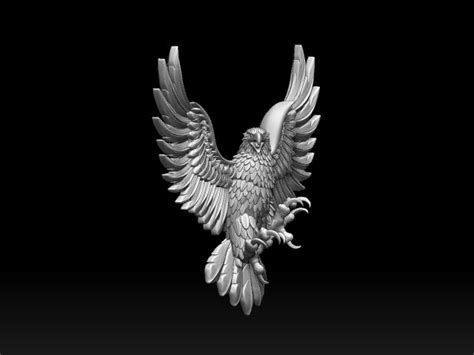 Eagle 3d Print Model In Sculpture 3dexport