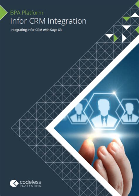 Infor Crm Sage X3 Integration Solution Codeless Platforms
