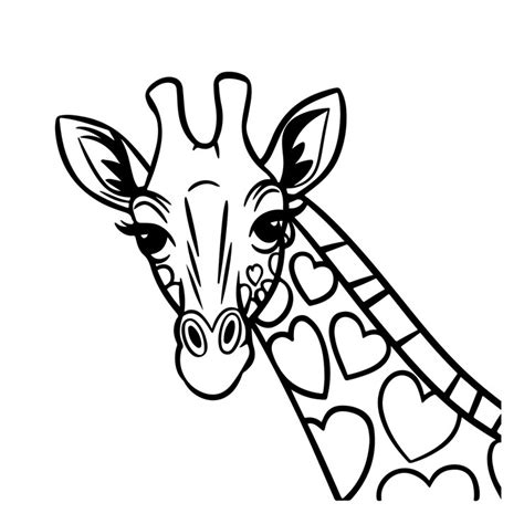 사랑과 심장 색칠 페이지 귀여운 대담한 선 발렌타인 데이 어린이와 성인을 위한 색칠 페이지 프리미엄 벡터