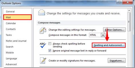 How To Disable Autocorrect In Microsoft Outlook