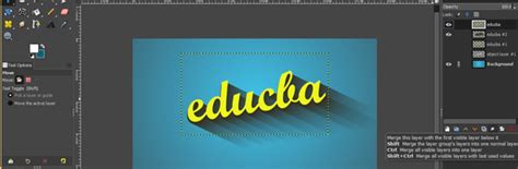 GIMP Text Shadow Learn How To Create Text Shadow In GIMP