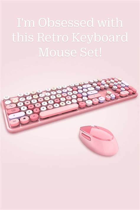 Retro Typewriter Wireless Keyboard And Mouse Set Artofit