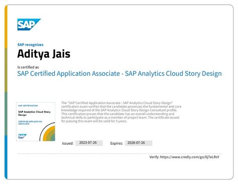 Aditya Jais On Linkedin Im Happy To Share That Ive Obtained A New