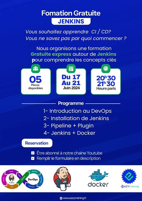 Eazytraining On Linkedin Devops Jenkins Formation Jenkins Cicd
