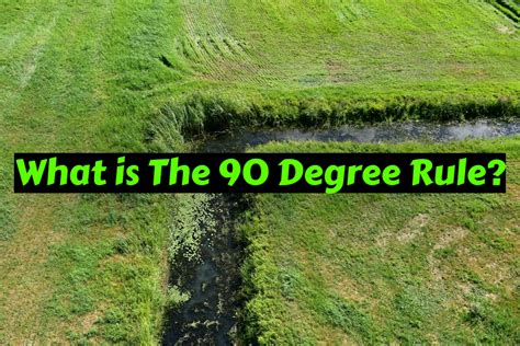 What Is The 90 Degree Rule In Golf Is It A Mandatory Rule