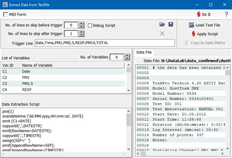 Import Script Example