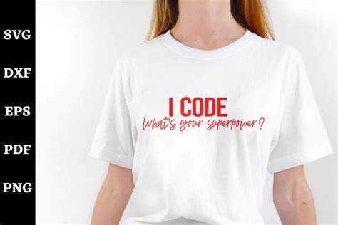 I Code Whats Your Superpower Coder Svg