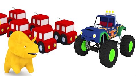 공룡 다이노와 함께 숫자 배우기 아이 And 아기를 위한 교육 만화 Youtube