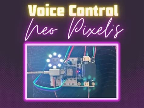 Voice Controlled Neo Pixels Dfrobot Maker Pro