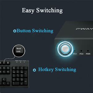 GREATHTEK Dual Monitor HDMI KVM Switch 2 Port 2 USB 2 0 Hub UHD 4K 30Hz YUV4 4 4 Downward