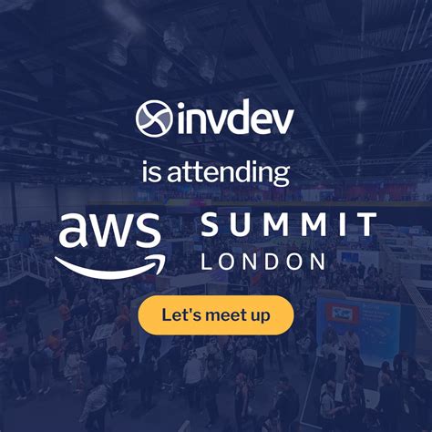 Invdev On Linkedin Aws Awssummitlondon2024 Cloudcomputing