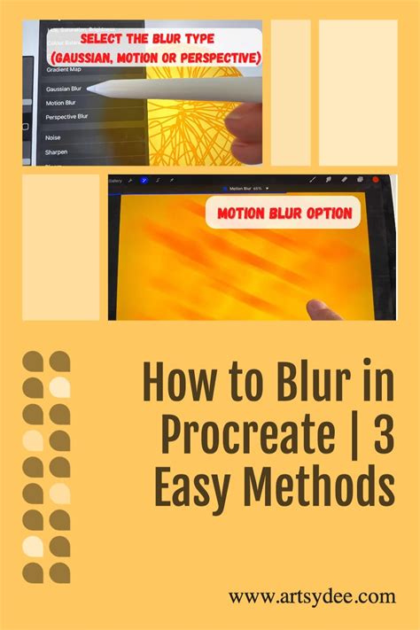 How To Blur In Procreate 3 Easy Techniques Artsydee Drawing Painting Craft Creativity